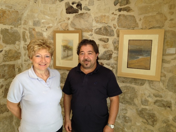 LA PERSONALE PITTURA DI CLARA CALÌ RISCUOTE CONSENSI - Ragusa Oggi