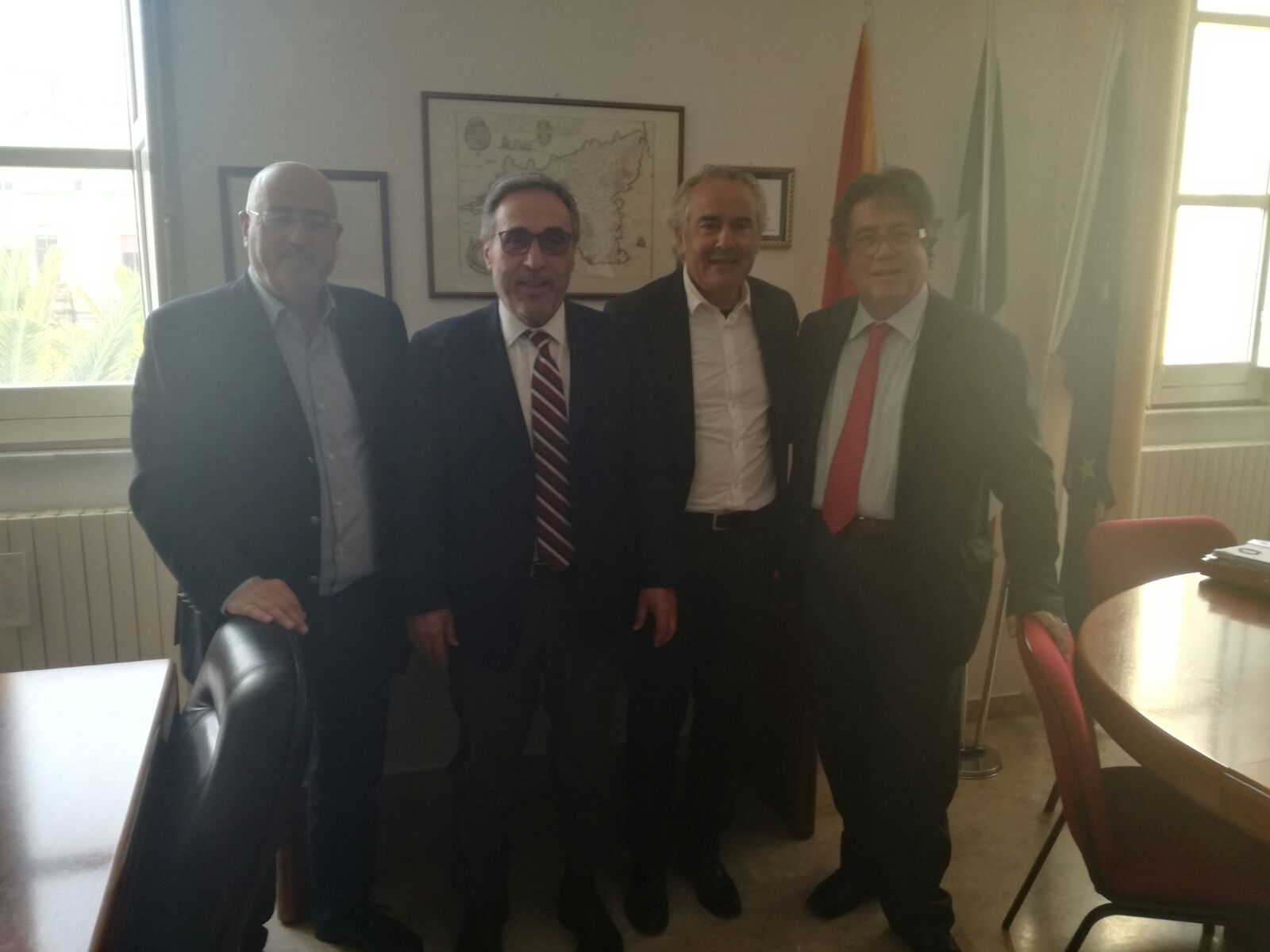 L'assessore regionale Tusa in visita alla Soprintendenza di Ragusa ...