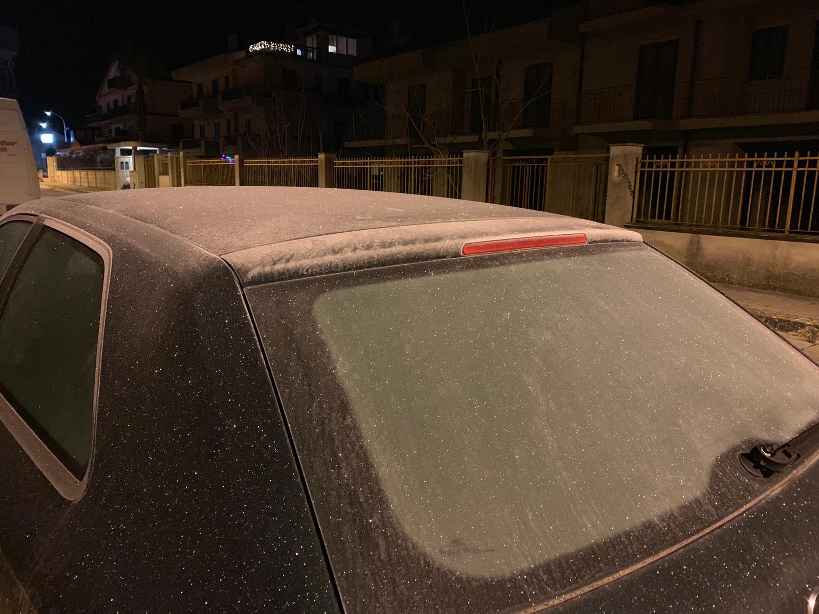 Notte ghiacciata a Ragusa. Freddo intenso e temperature sotto lo zero ...