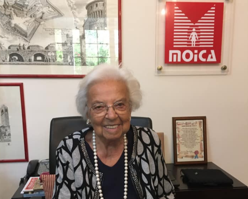 Tina Leonzi compie 90. Alla presidente nazionale del Movimento ...