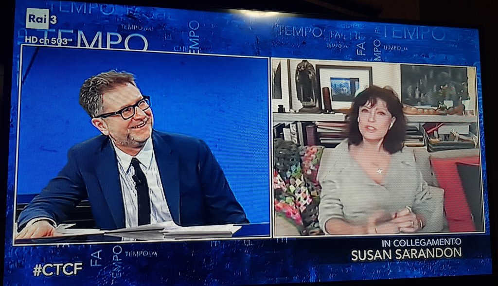 La ragusana Susan Sarandon ricorda le sue origini siciliane a "Che ...