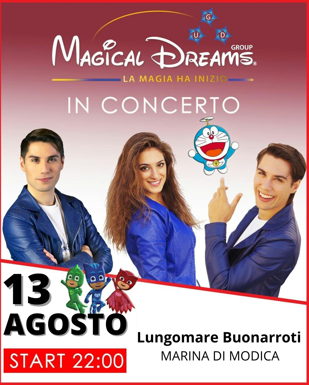 Il 13 agosto una serata per grandi e piccini: I Magical Dreams a Marina ...