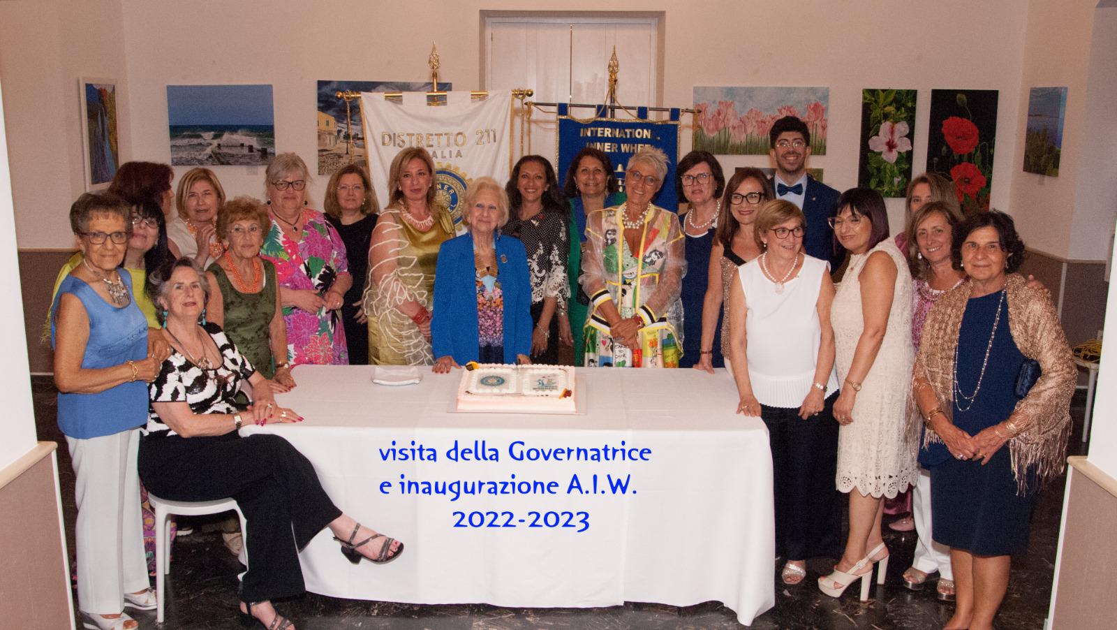Una serata "barocca" per i club Inner e Rotary con la Governatrice ...