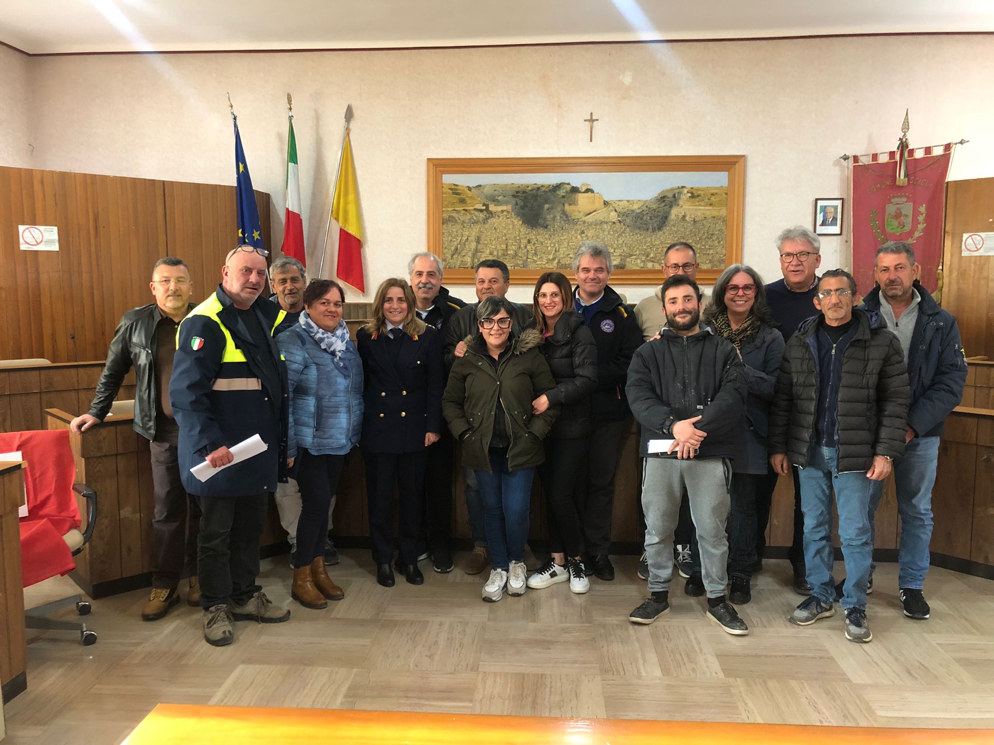 Scicli: battesimo per il gruppo comunale volontari di Protezione civile ...