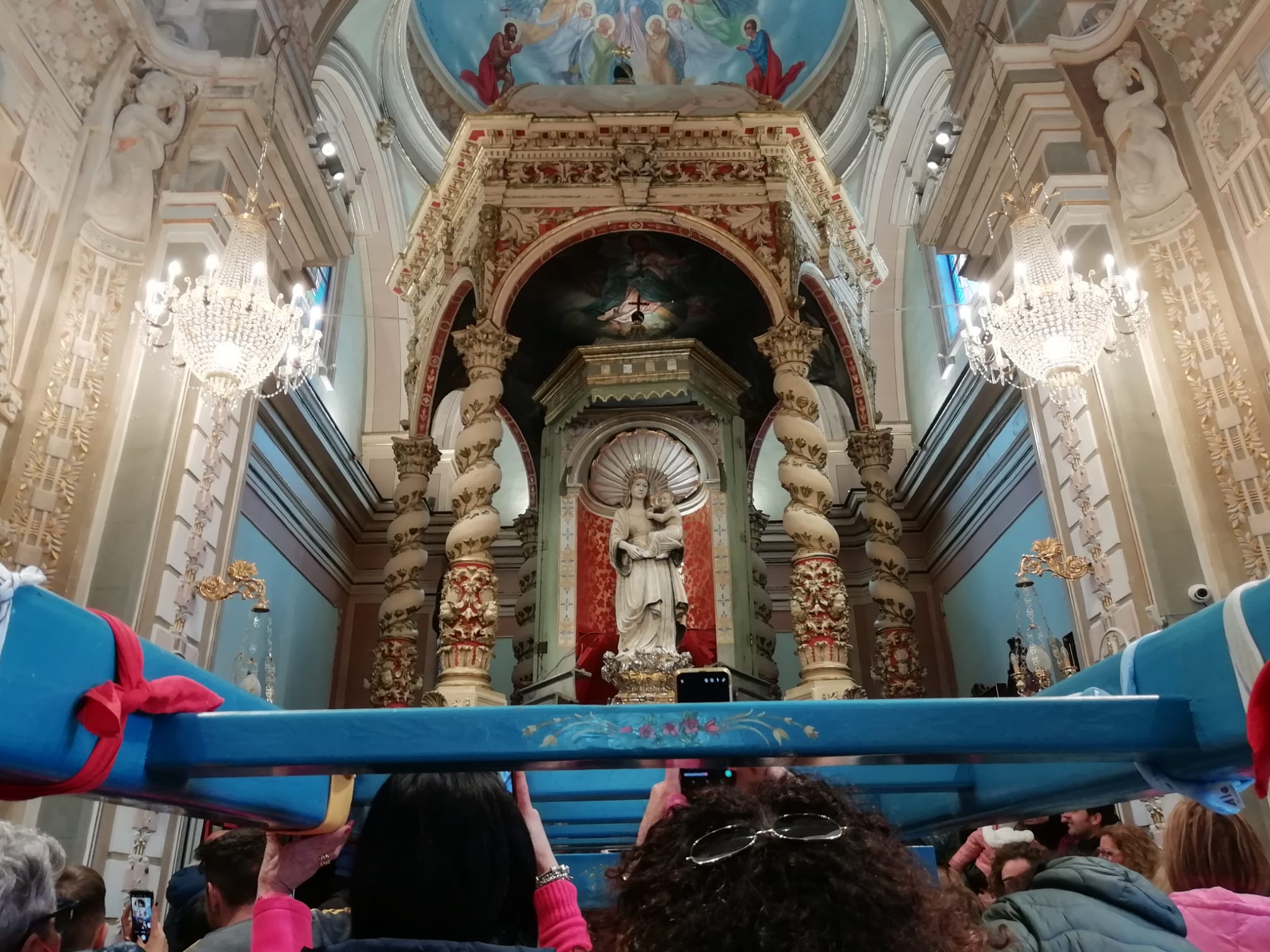 Al Santuario di Chiaramonte la "Svelata" di Maria Santissima di Gulfi ...