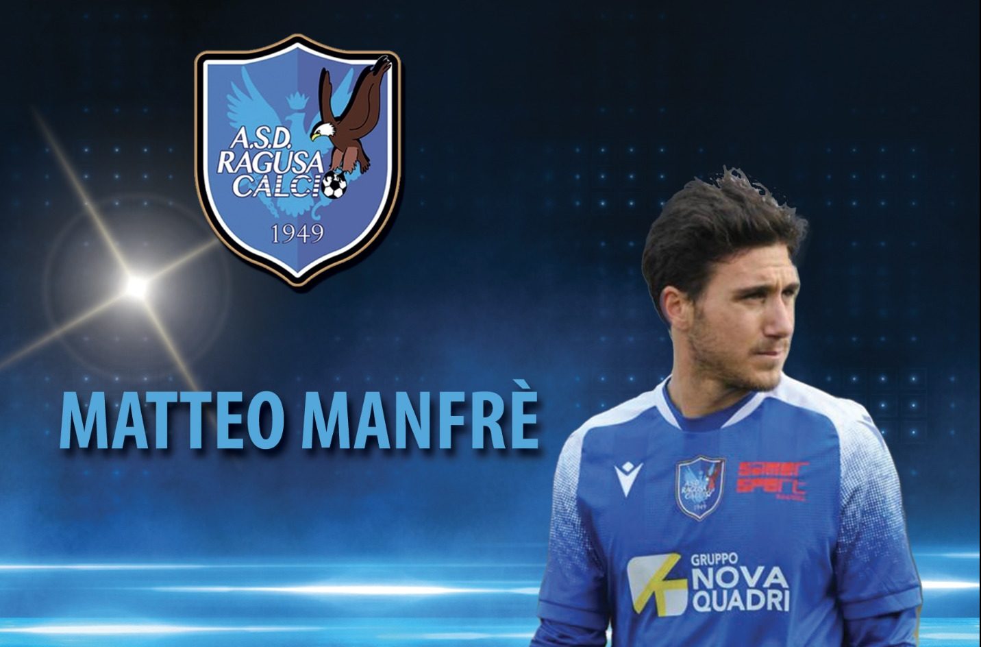 Matteo Manfrè tornerà a giocare con le aquile azzurre del Ragusa ...