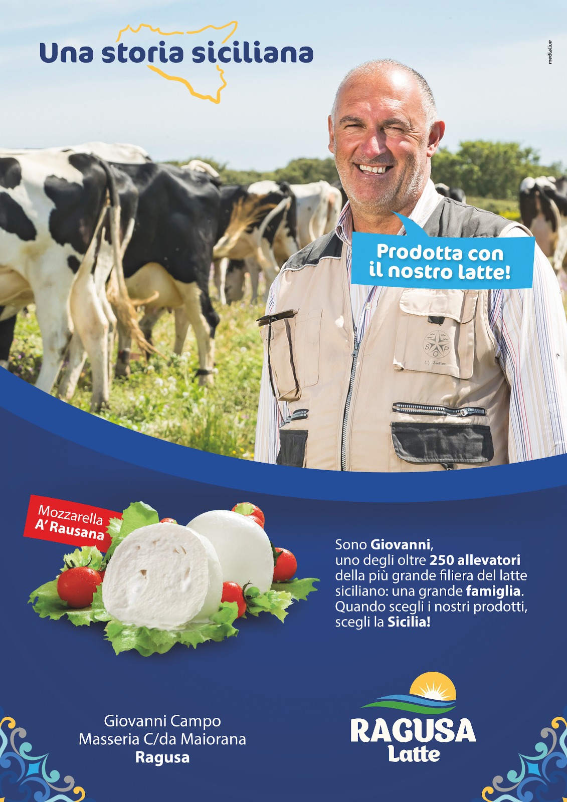 Gli allevatori siciliani diventano "influencer". Ragusa Latte lancia la ...