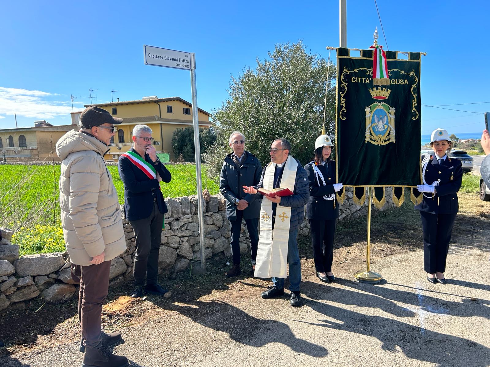 Una via in contrada Mangiabove a Ragusa intitolata al capitano Giovanni ...