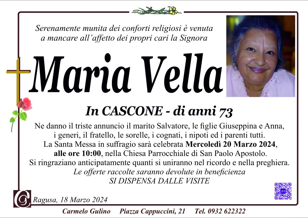 Necrologi: Gino Bruno - Ragusa Oggi