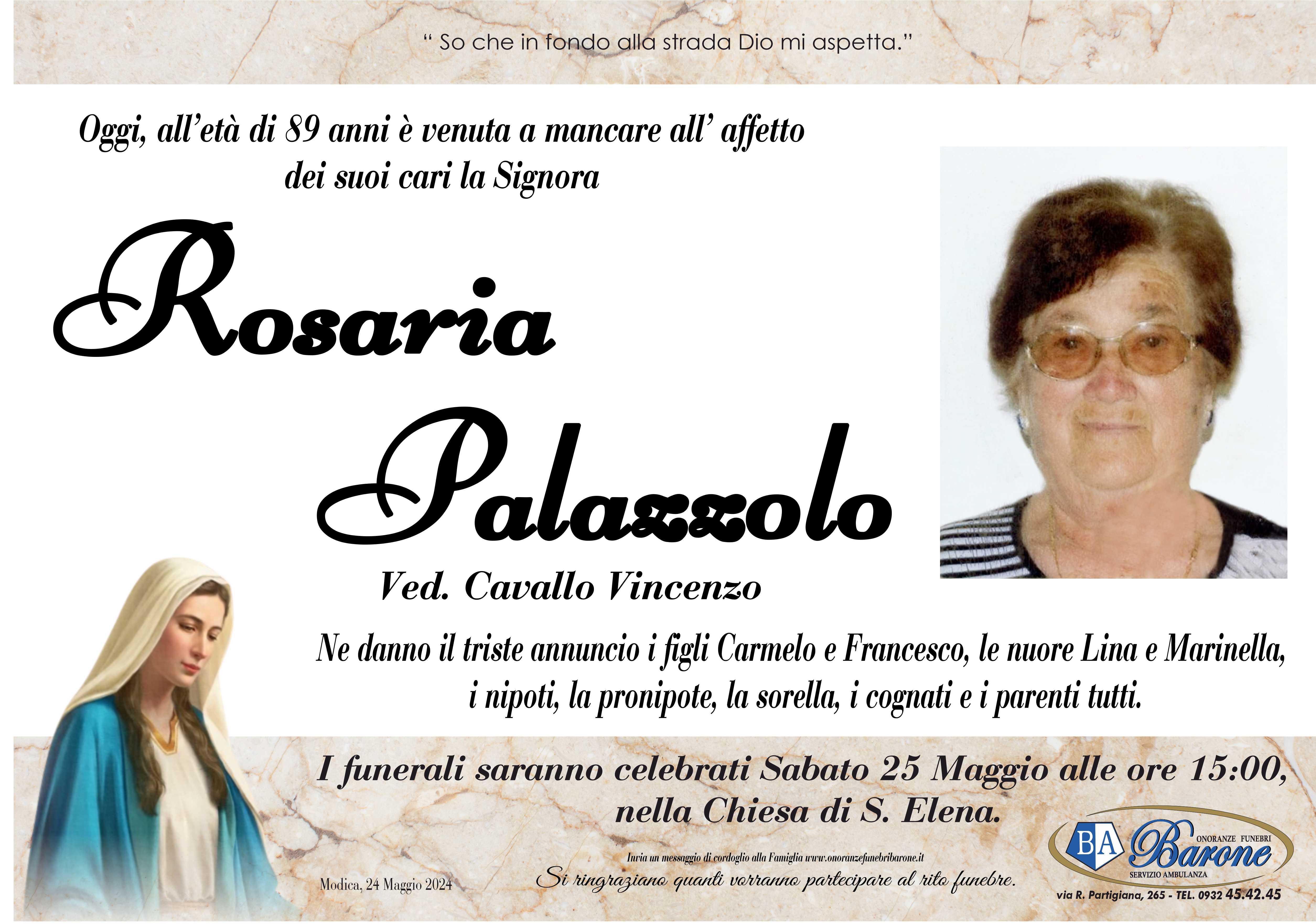 Necrologi: Rosaria Palazzolo - Ragusa Oggi