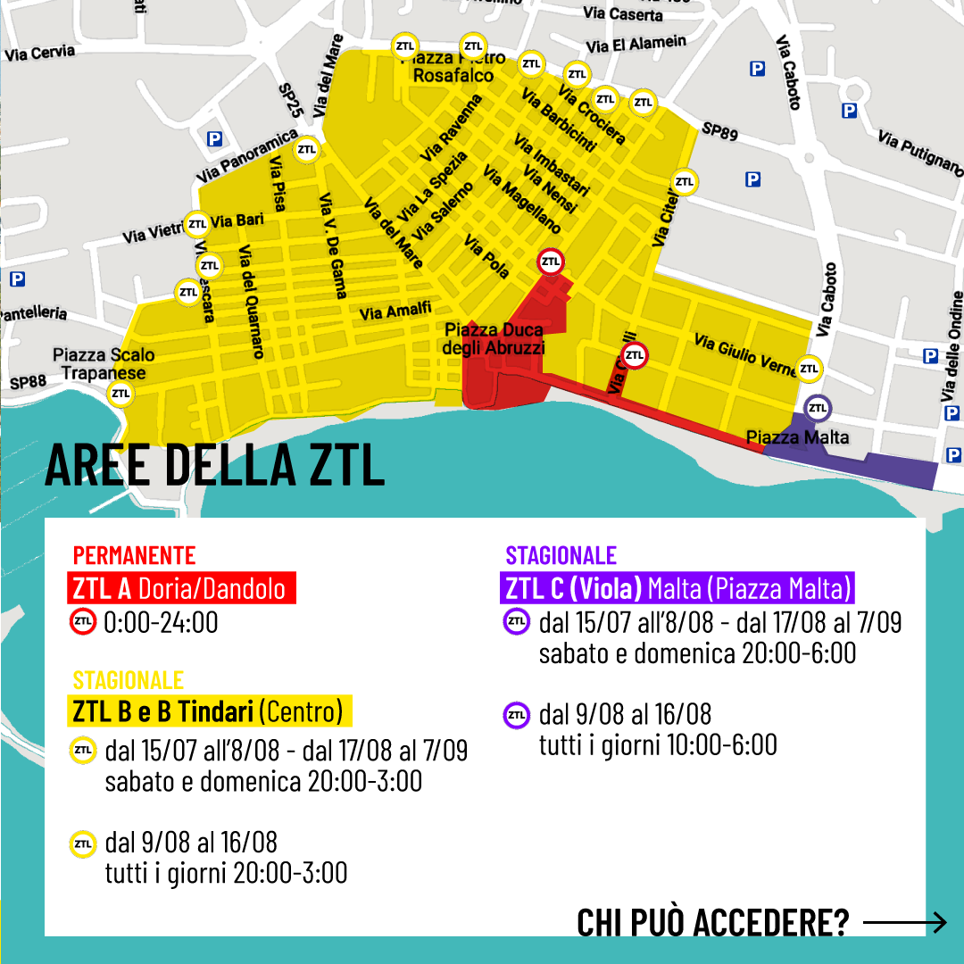 Da sabato 27 luglio la ZTL di Marina di Ragusasarà regolamentata da ...