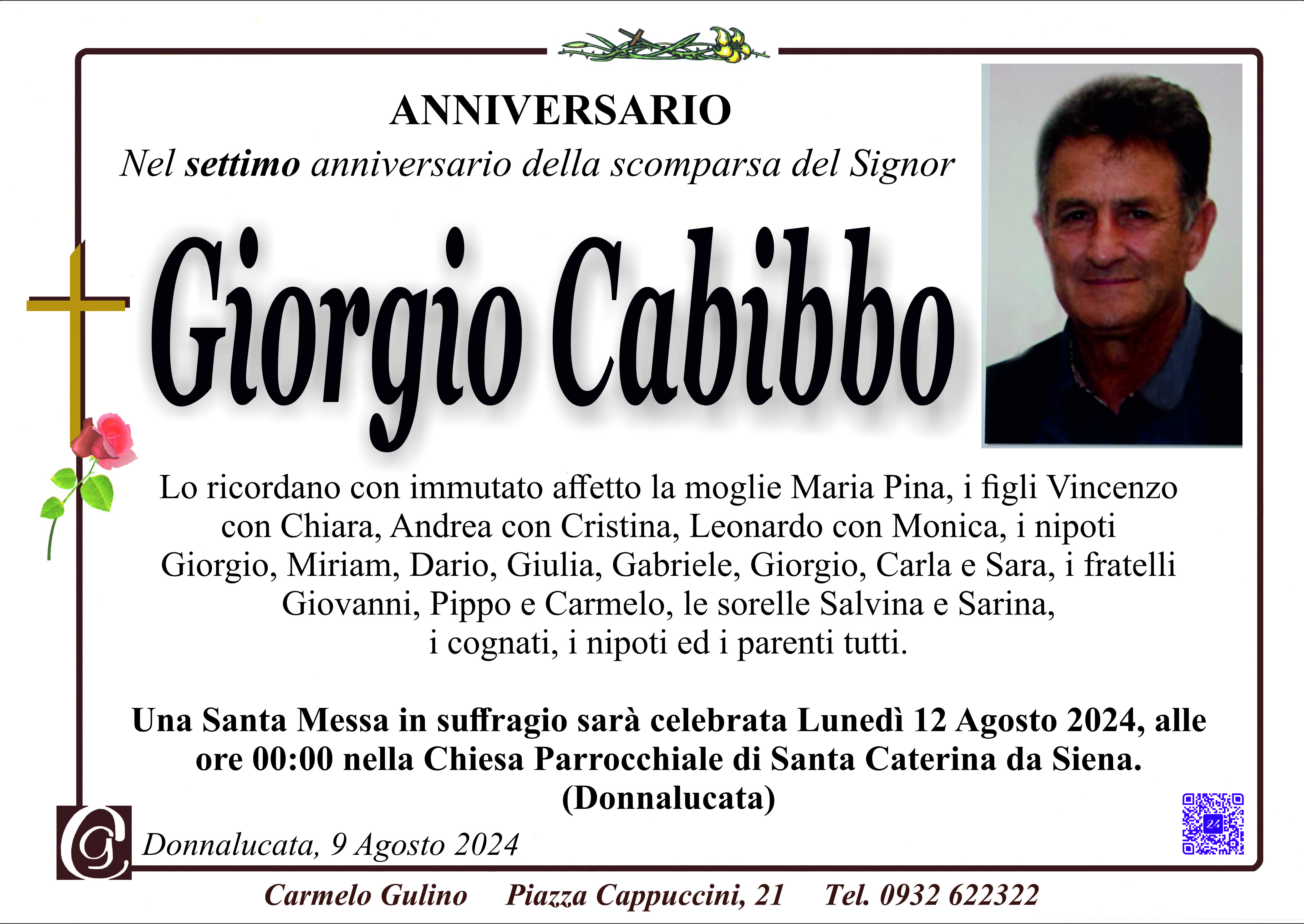 Anniversario: Giorgio Cabibbo - Ragusa Oggi
