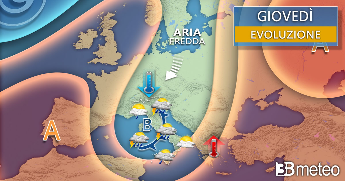 Meteo: l'autunno fa sul serio, nuova ondata di maltempo alle porte. Da venerdì a sud- Ragusa Oggi