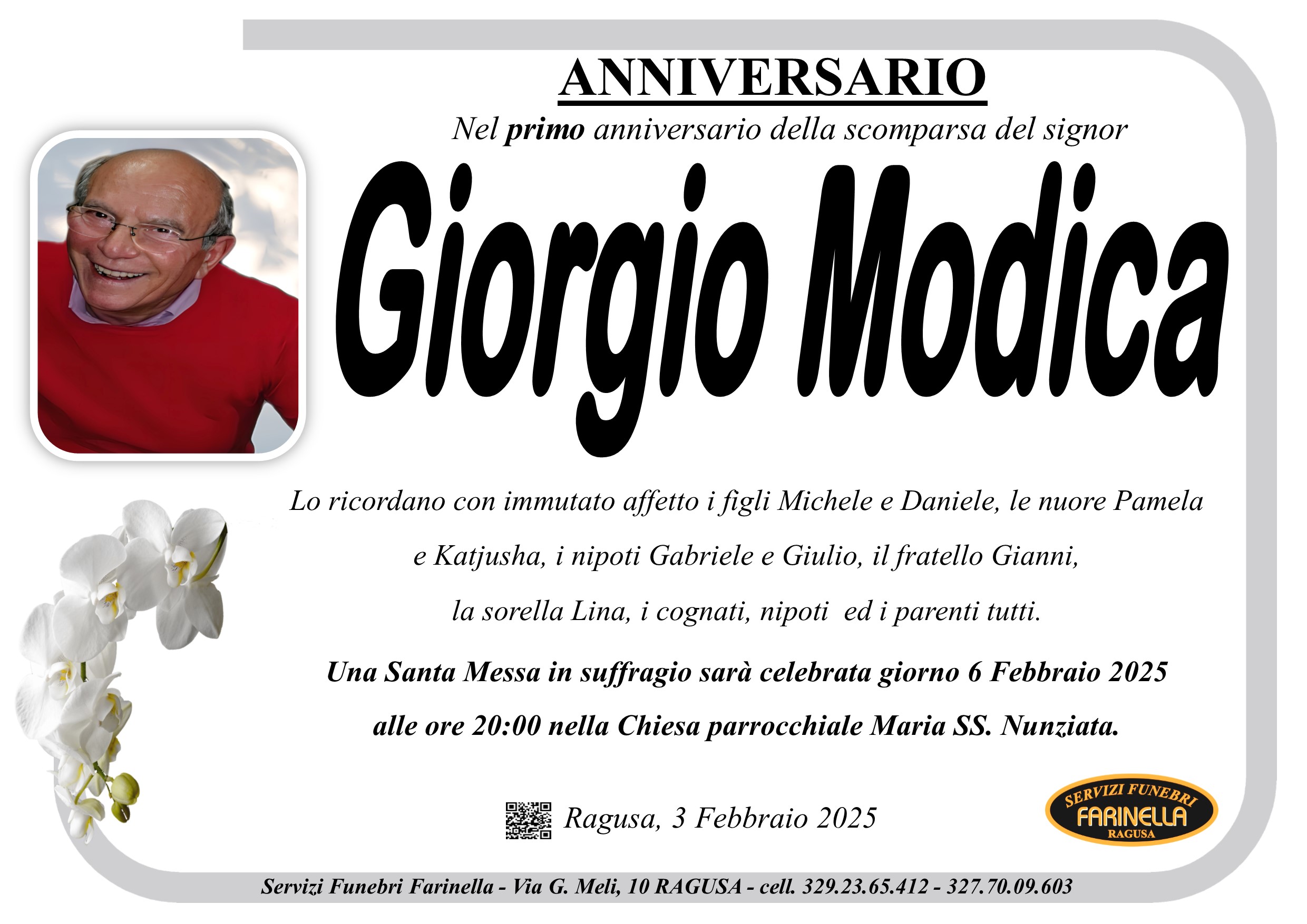 Anniversario: Giorgio Modica - Ragusa Oggi
