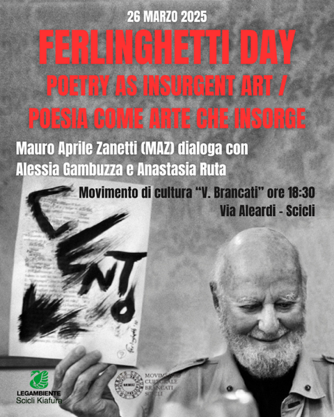 Giornata mondiale della poesia: Scicli celebra il Ferlinghetti Day con ...