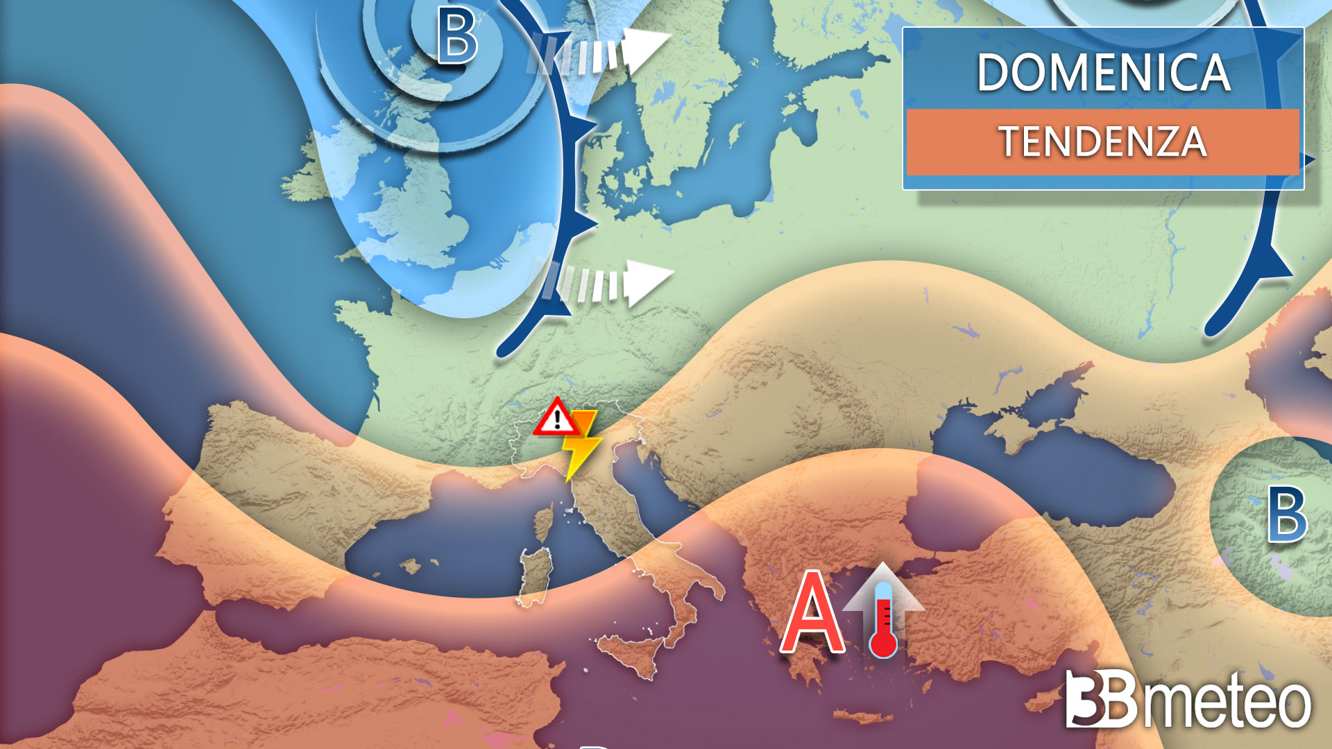 Stop al caldo africano: arrivano temporali e calo termico, ma il sud dovrà aspettare - Ragusa Oggi
