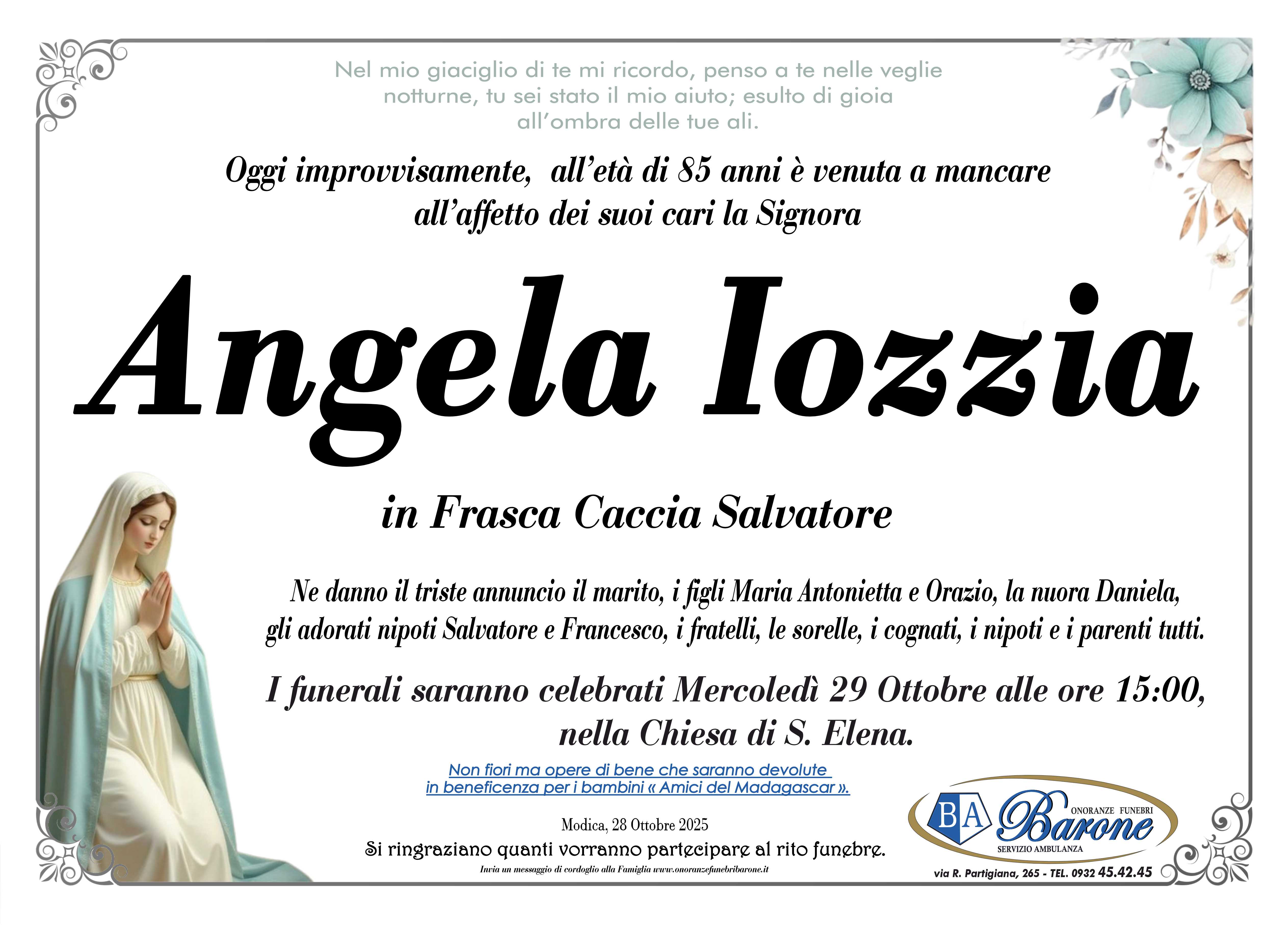 Necrologi: Angela Iozzia - Ragusa Oggi