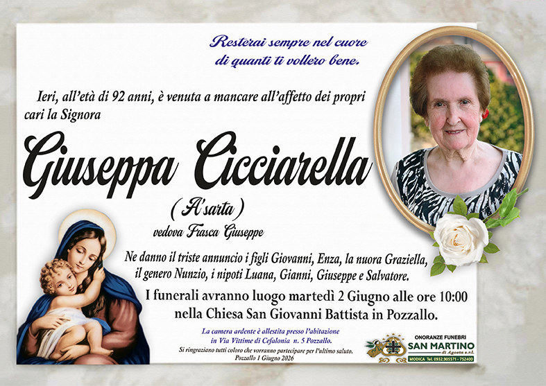 Necrologi: Salvatore Innocenzo Cavallo - Ragusa Oggi